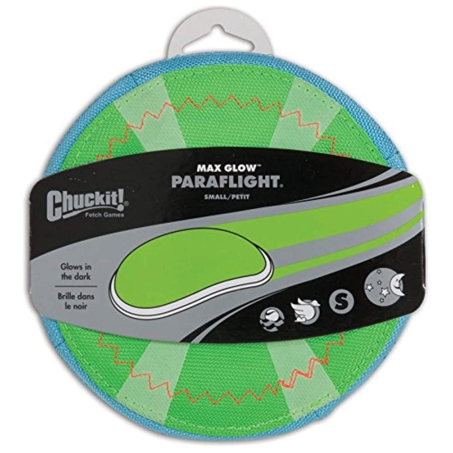 Chuckit Max Glow Paraflight Dog Toy - Noah's Ark