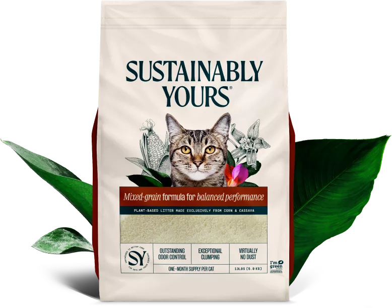 Sustainably Yours Cat Litter Reg Size Grain 13# - Noah's Ark