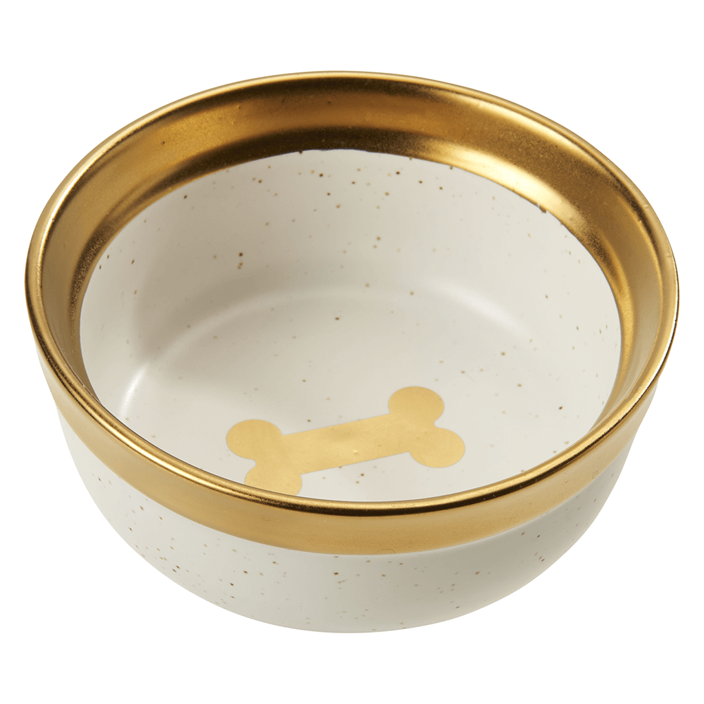 Spot Malibu Dog Dish Gold - Noah's Ark