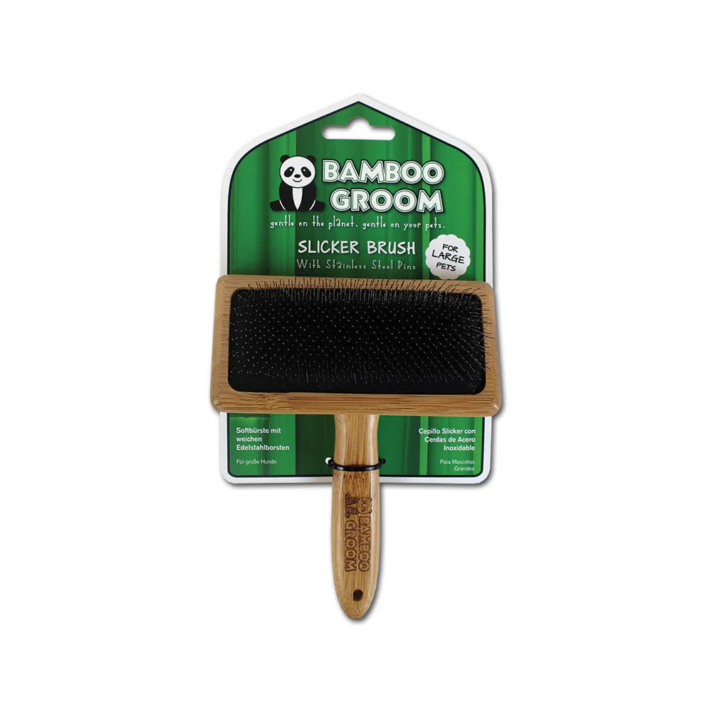 Bamboo Soft Slicker Brush - Noah's Ark