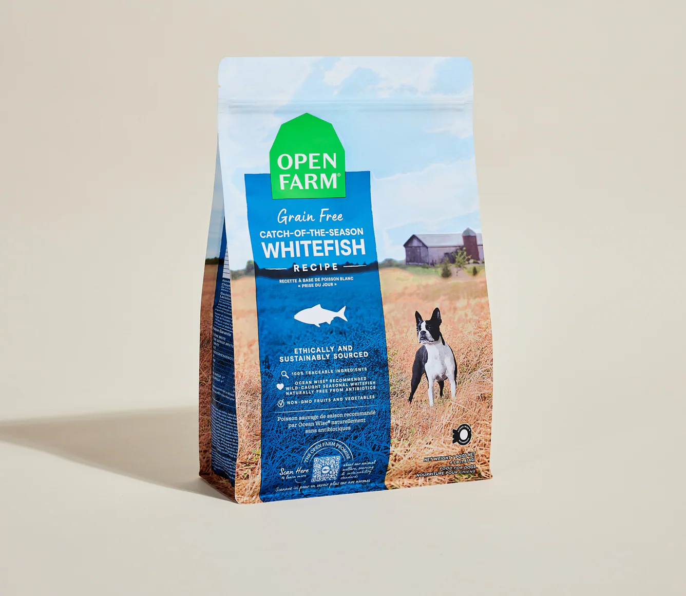 Open Farm Grain Free Catch Of The Season Whitefish Recipe Dry Dog Food ...