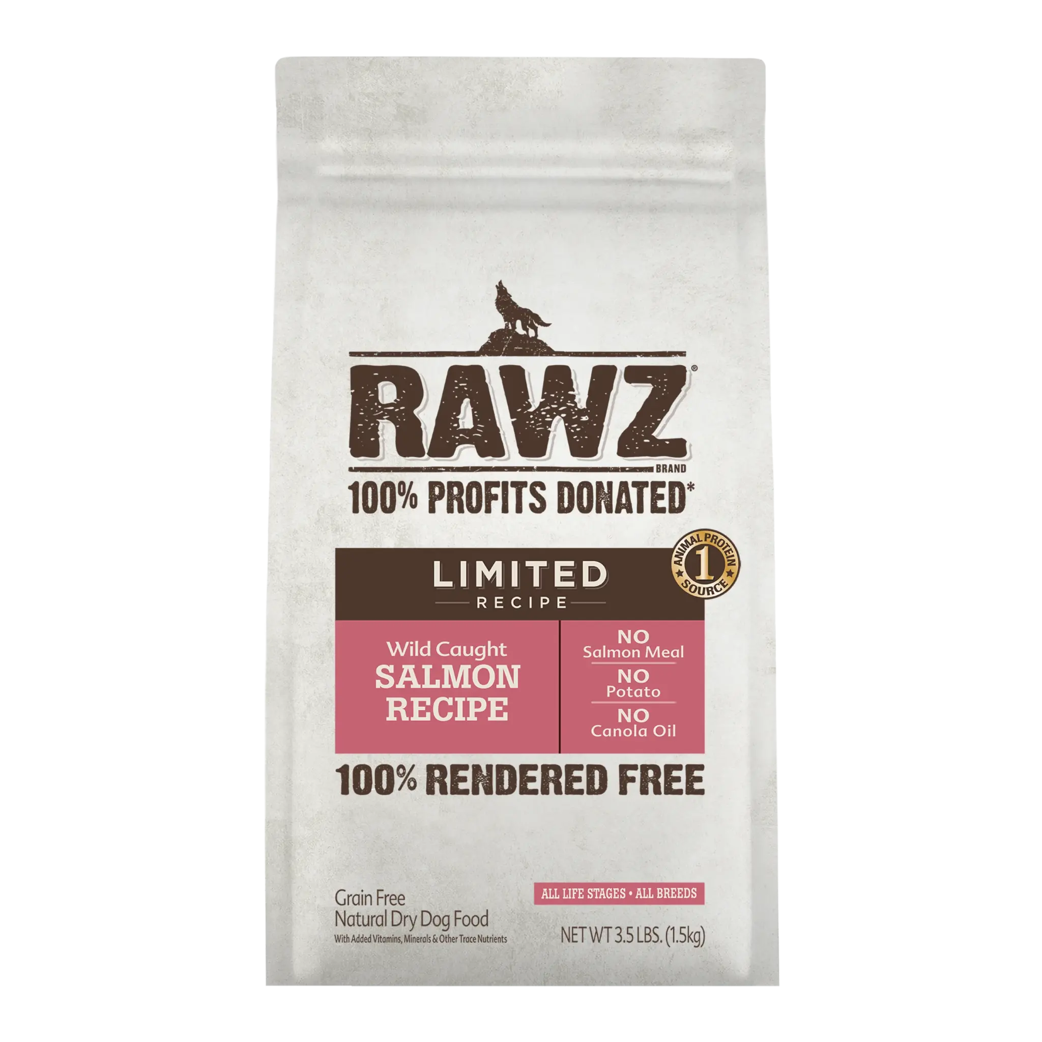 Rawz Limited Ingredient Salmon Dog Food - Noah's Ark