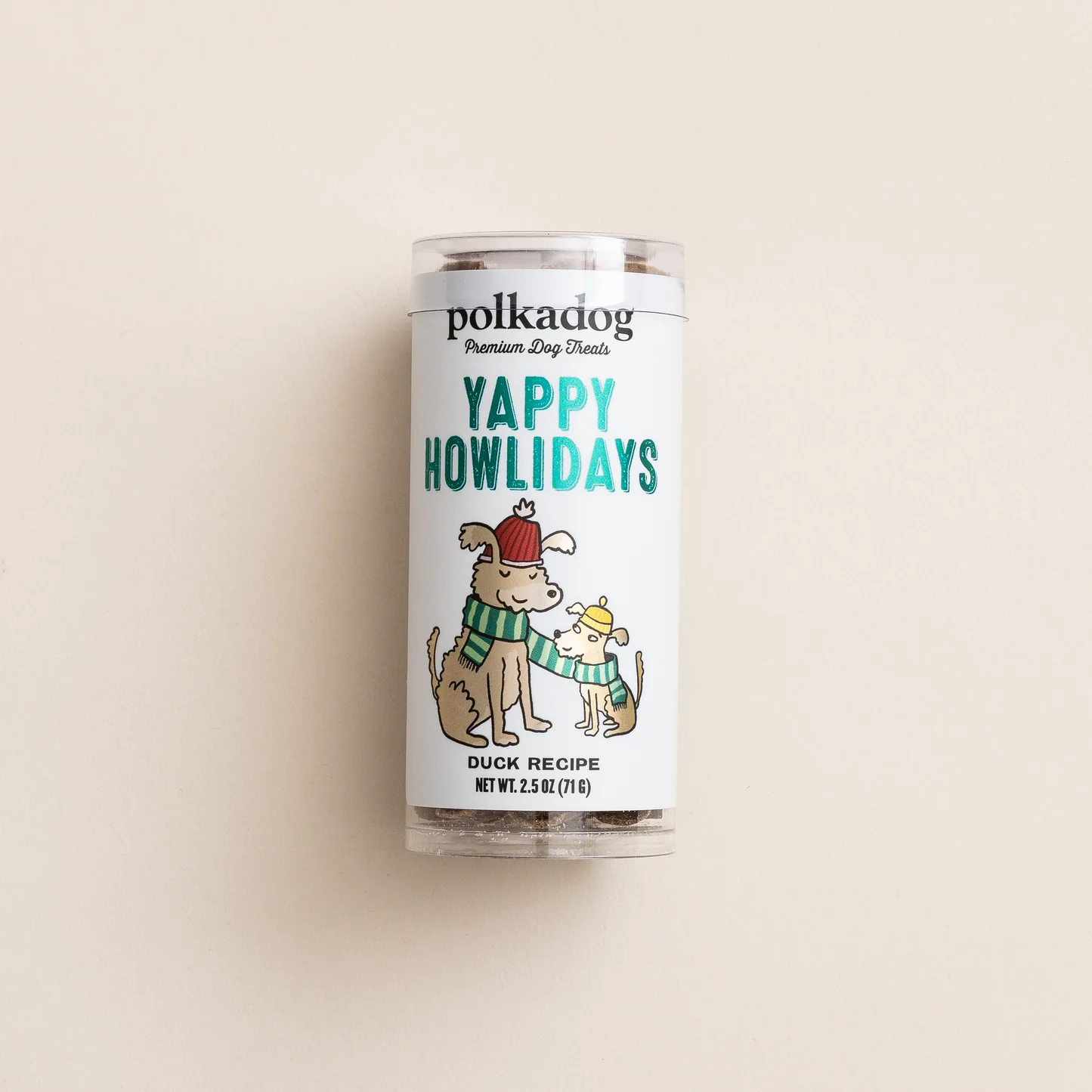 Polka Dog Yappy Howlidays Treat 2OZ TUBE - Noah's Ark