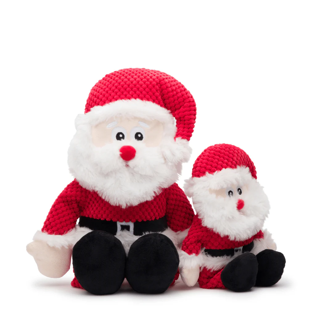 Fab Dog Floppy Santa Holiday Dog Toy - Noah's Ark
