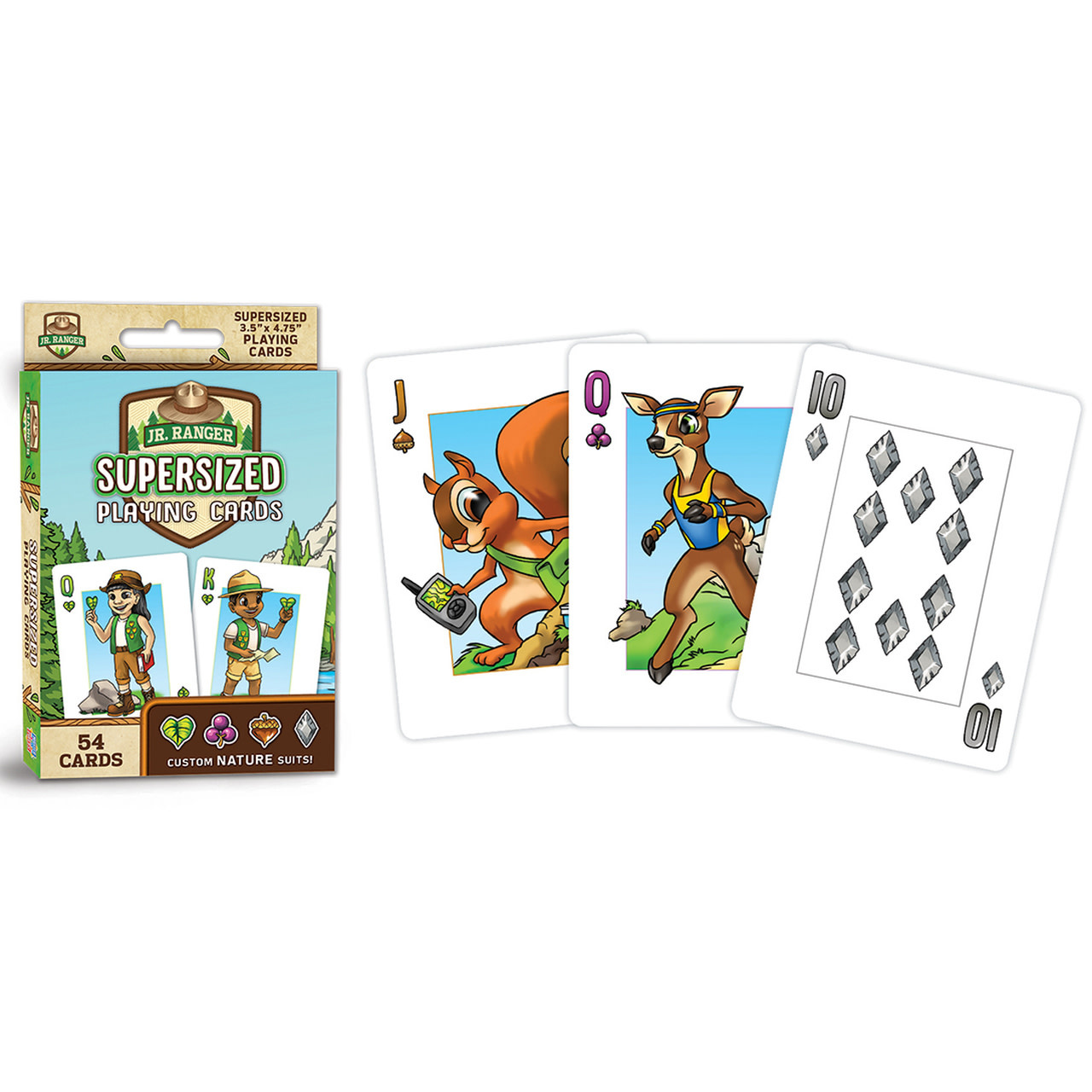 Jr. Ranger Jumbo Playing Card - Family Crests & Puzzled Etc