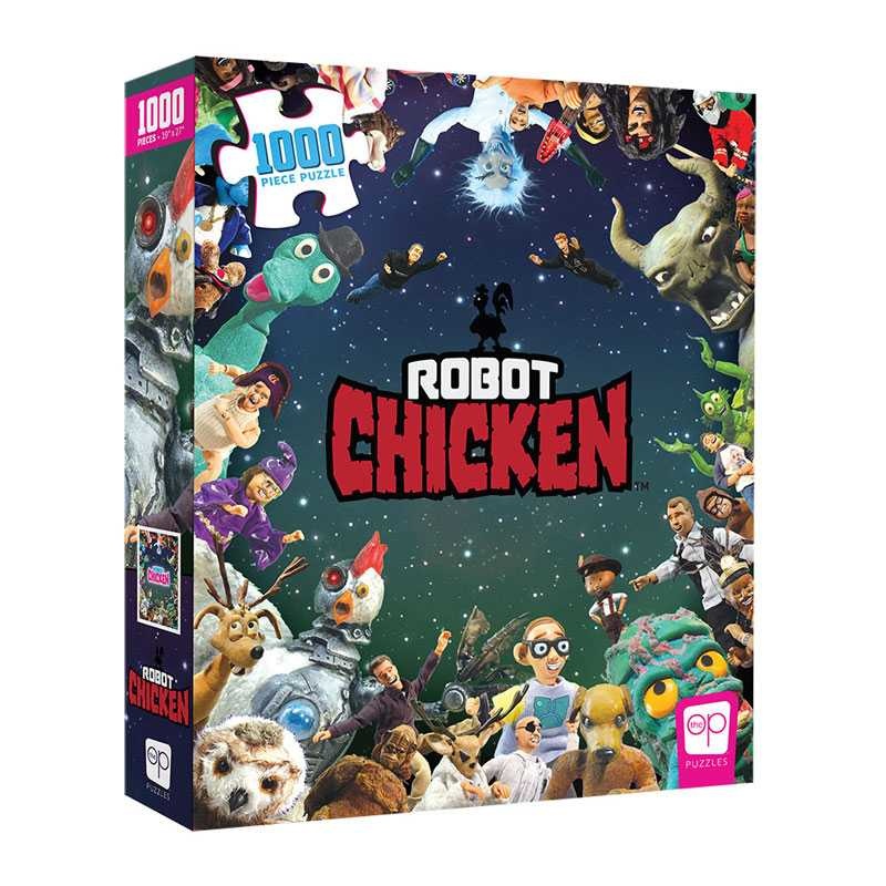 Robot Chicken 1000 Pieces - Family Crests & Puzzled Etc
