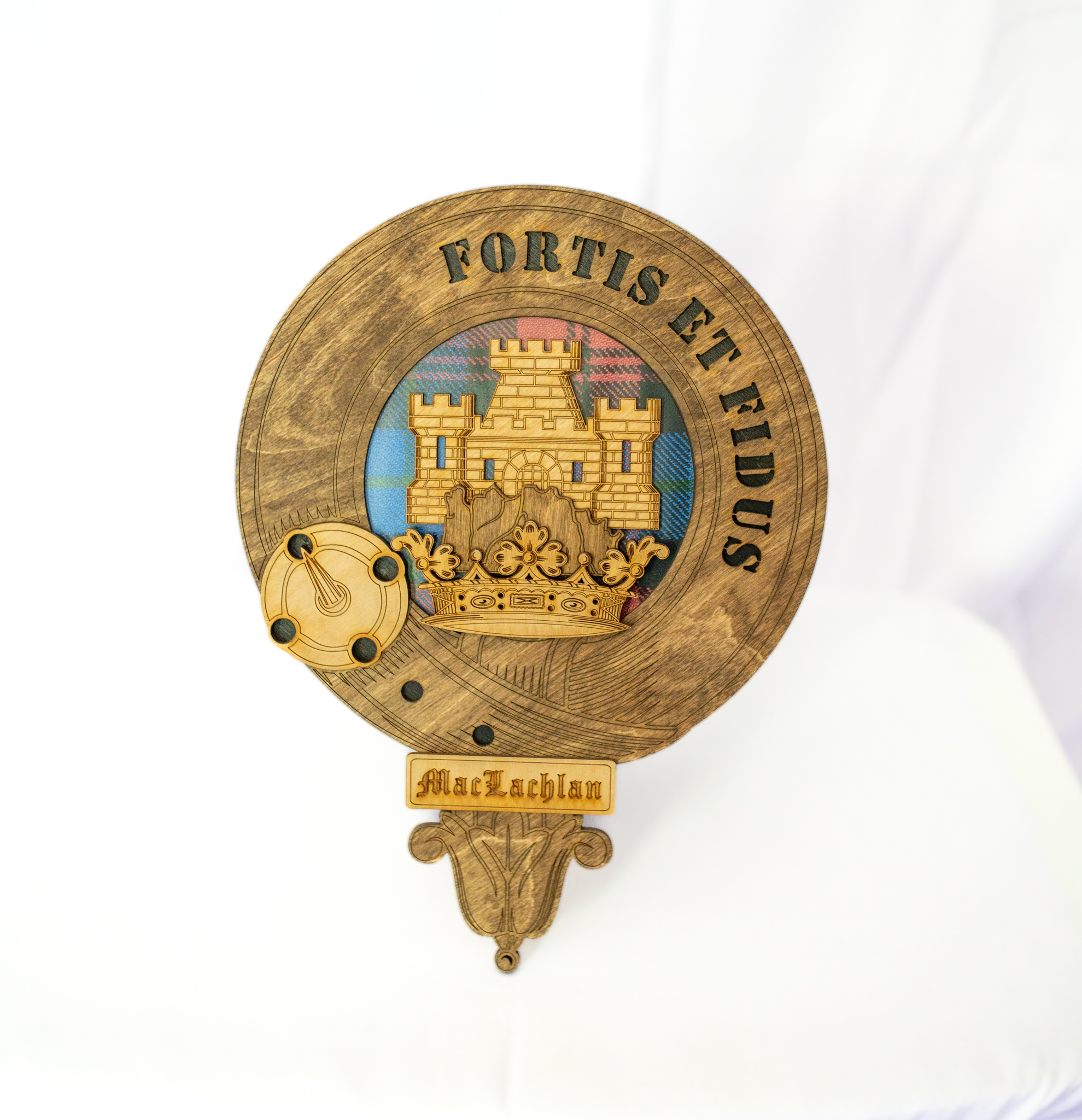 MacLachlan: Clan Laser Cut - Family Crests & Puzzled Etc