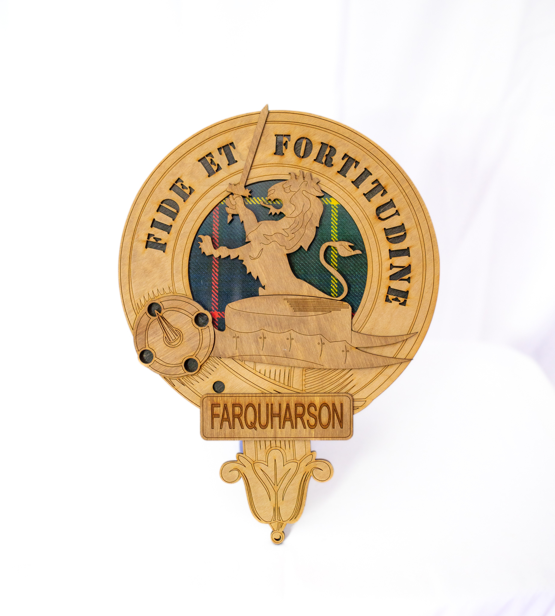 Farquharson: Clan Laser Cut - Family Crests & Puzzled Etc