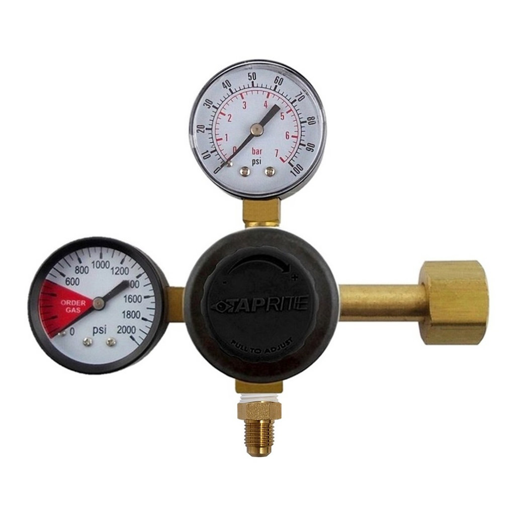 Taprite Taprite CO2 Regulator 1/4" MFL - 3rd Horse Craft Beverage Supply