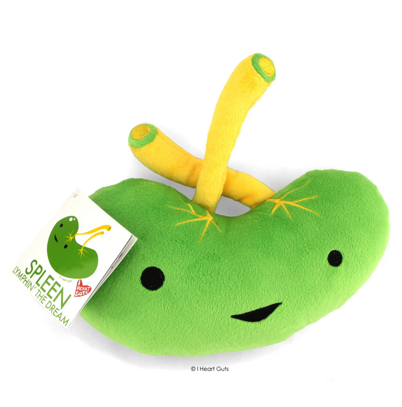 I Heart Guts Spleen Plush- Lymphin' the Dream - Ziya Blue