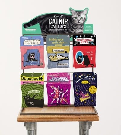 Blue Q Catnip Toys - Ziya Blue