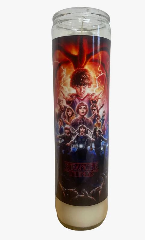 Stranger Things Devotional Candle - Ziya Blue