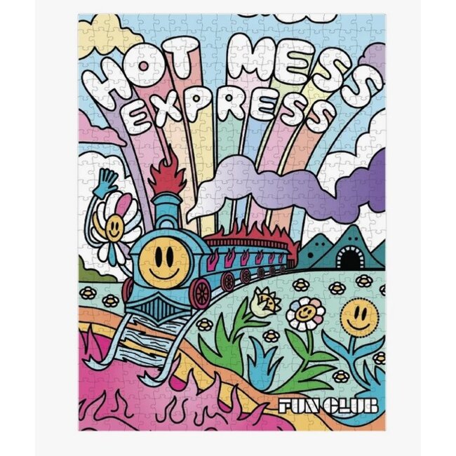 Hot Mess Express Puzzle - Ziya Blue