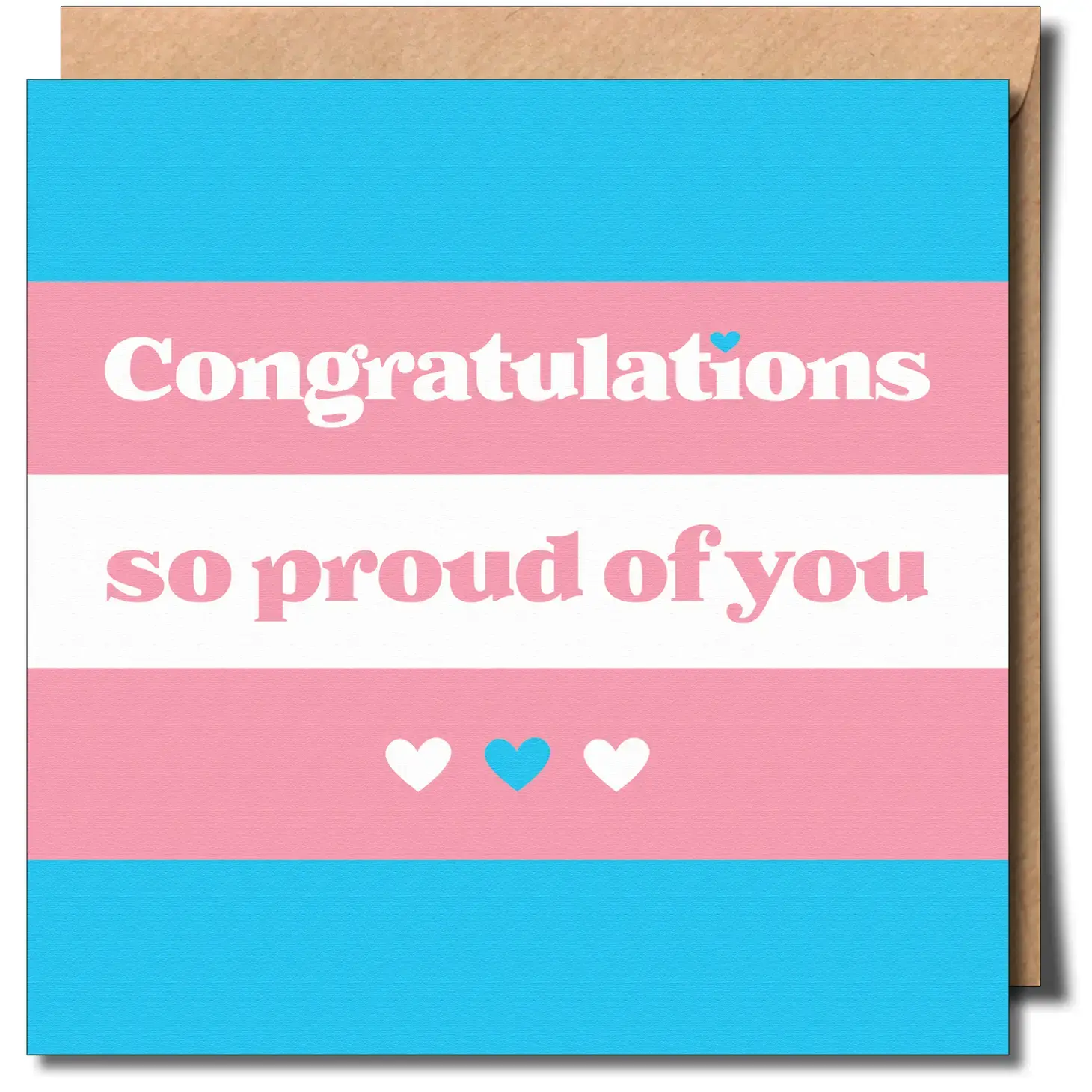 Congrats, Proud Trans Person - Ziya Blue