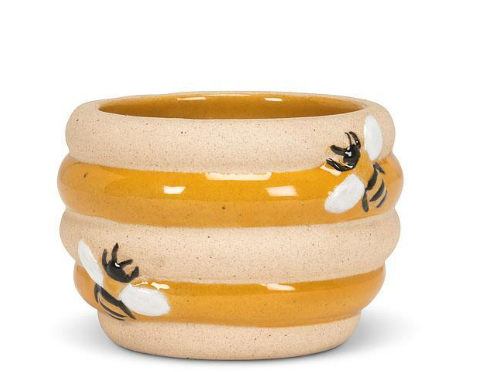 Small Beehive Planter - Ziya Blue