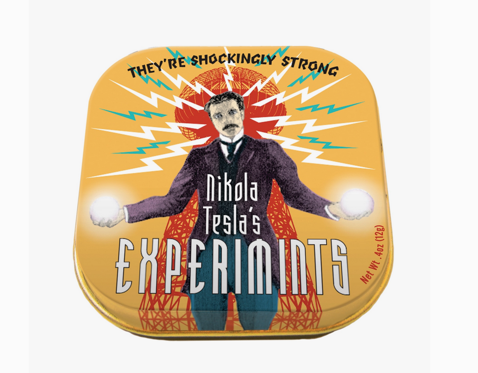 Nikola Tesla's Experimints - Mints - Ziya Blue