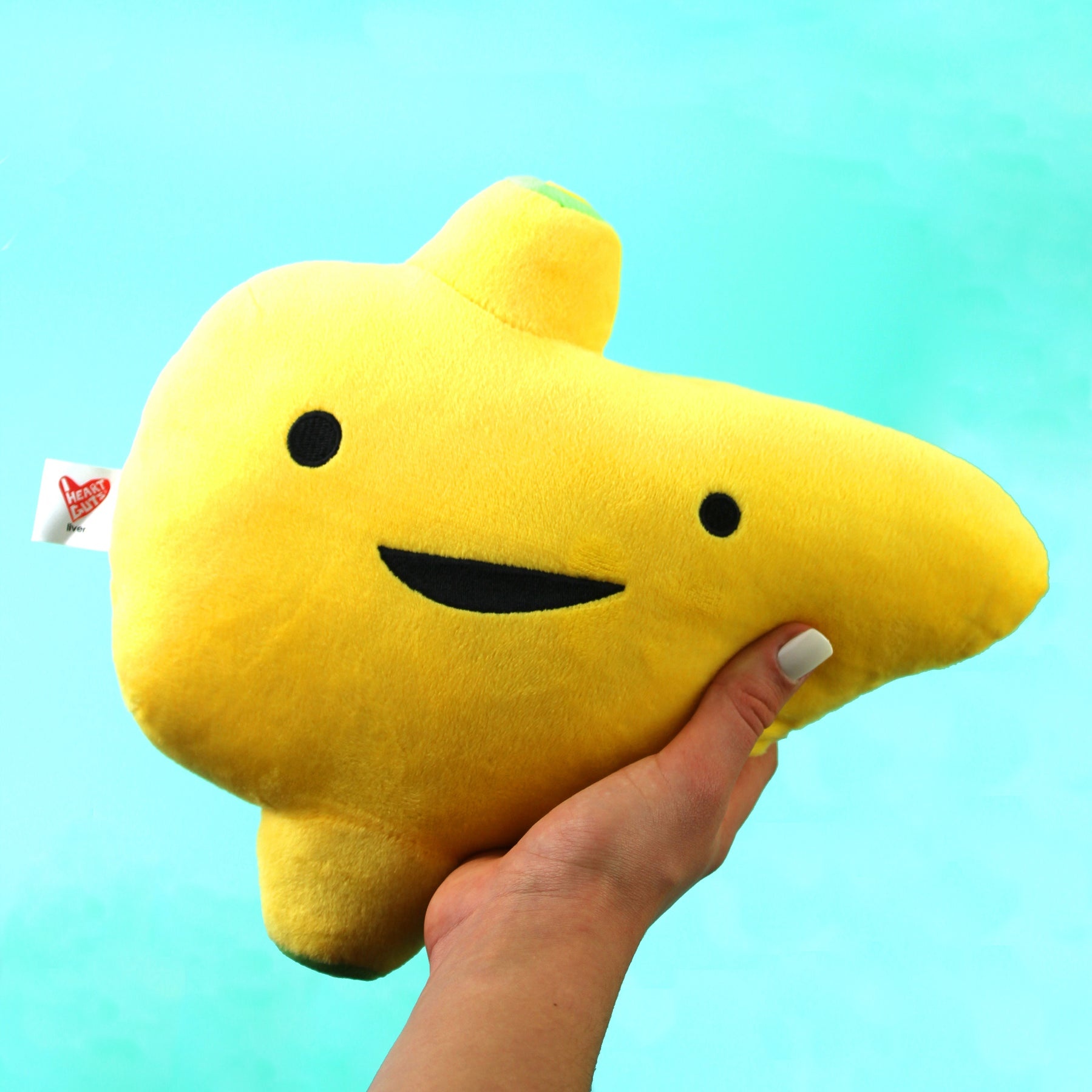I Heart Guts Liver Educational Plush - Ziya Blue