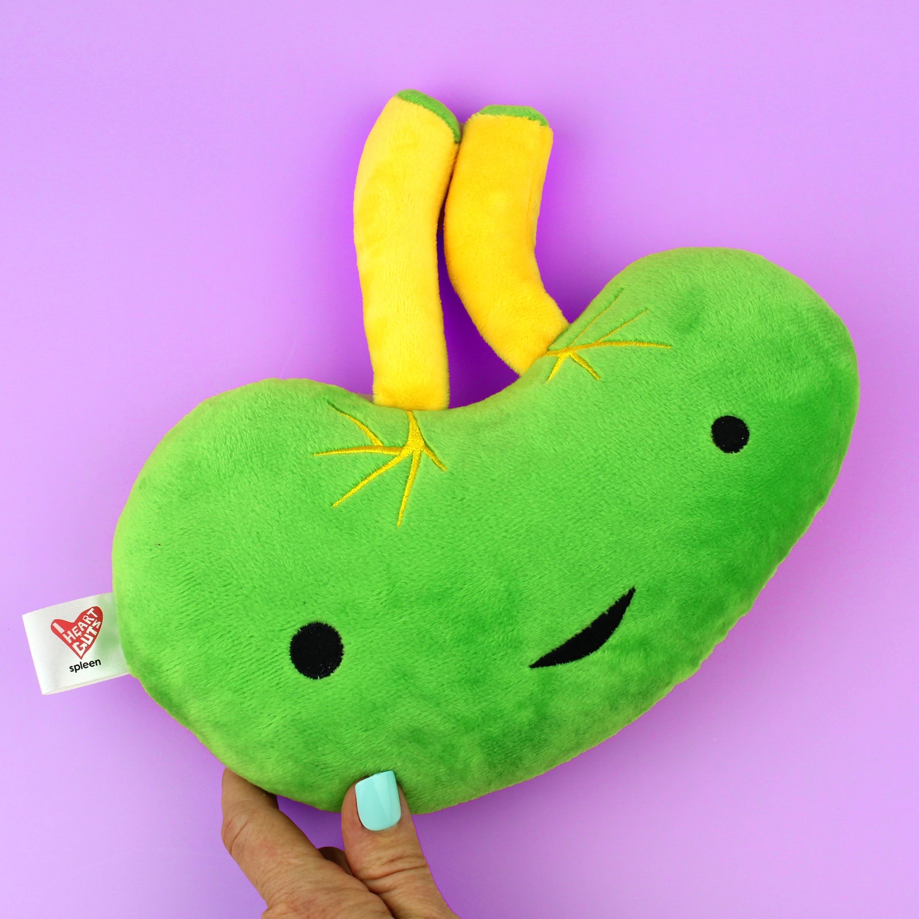 I Heart Guts Spleen Plush- Lymphin' the Dream - Ziya Blue