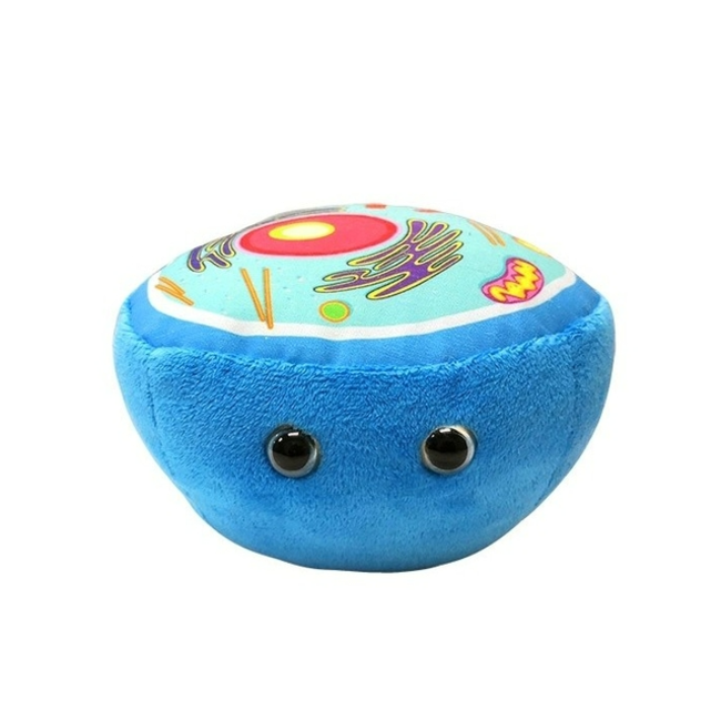 Giant Microbes Animal Cell Educational Plush - Ziya Blue