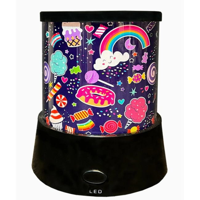Candy Happiness LED Projection Light - Ziya Blue
