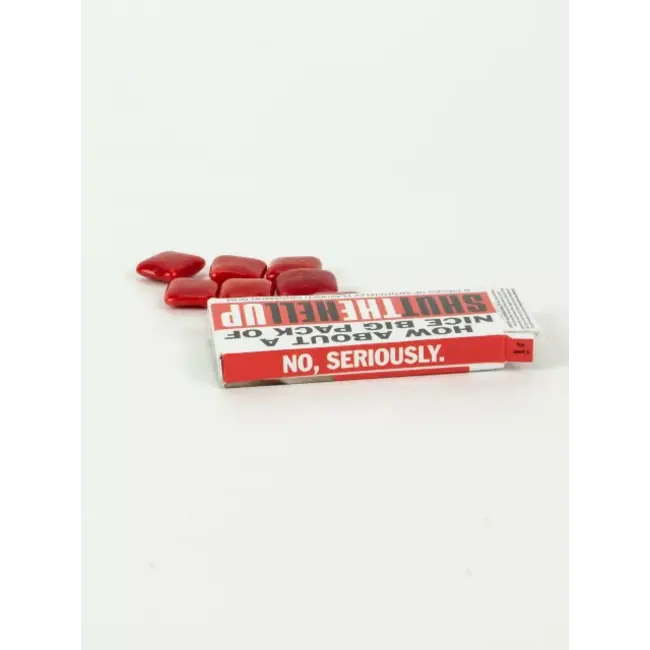 Shut The Hell Up Novelty Gum Ziya Blue