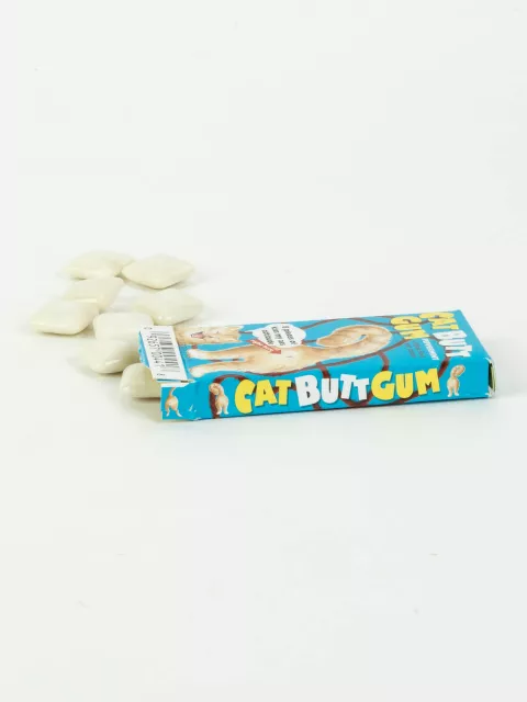Cat Butt Peppermint Gum Ziya Blue