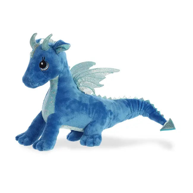 Indigo Dragon Plush Toy - Ziya Blue