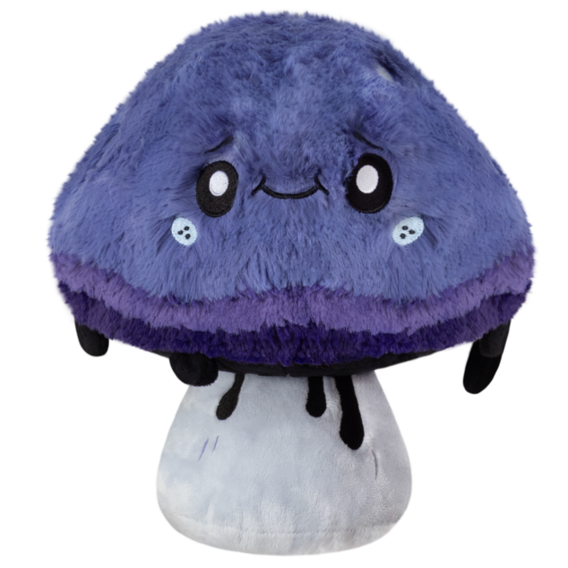 Mini Squishable Inky Cap Mushroom - Ziya Blue