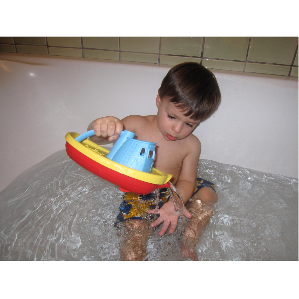 Tugboat: Eco-Friendly Floating Toy - Ziya Blue