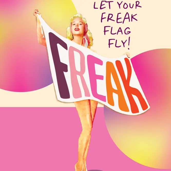 Freak Flag Card - Ziya Blue