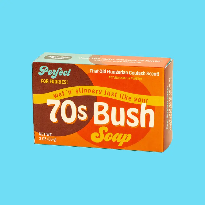 70s BUSH Soap Bar - Ziya Blue