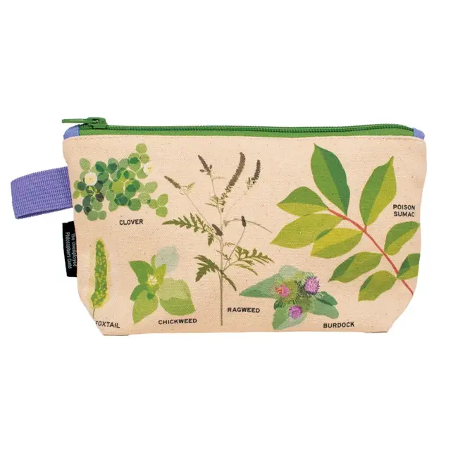 Weed Zipper Bag - Ziya Blue