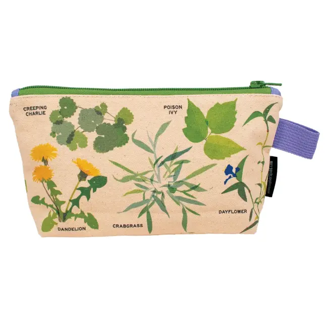 Weed Zipper Bag - Ziya Blue