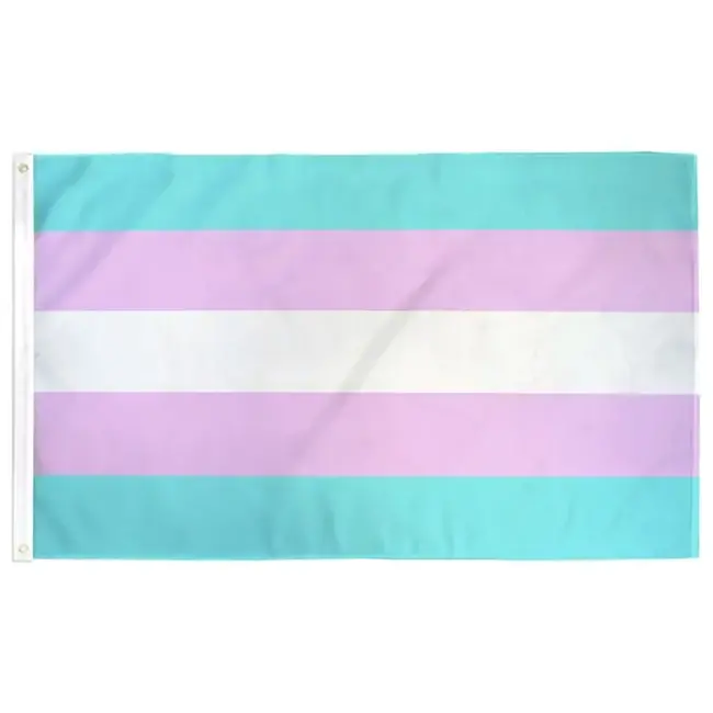 Transgender (Trans) Pride Flag - Ziya Blue