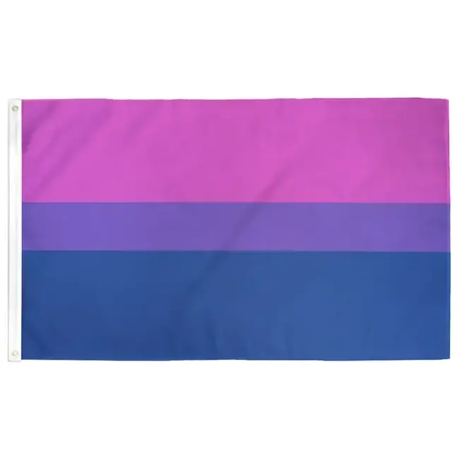 Bisexual (Bi) Pride Flag - Ziya Blue