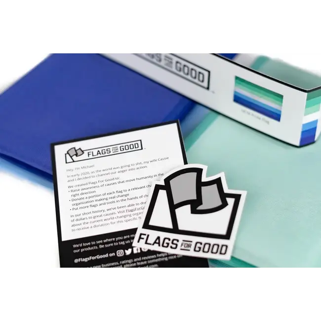 MLM (Men Loving Men) Pride Flag - Ziya Blue