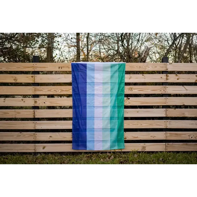 MLM (Men Loving Men) Pride Flag - Ziya Blue