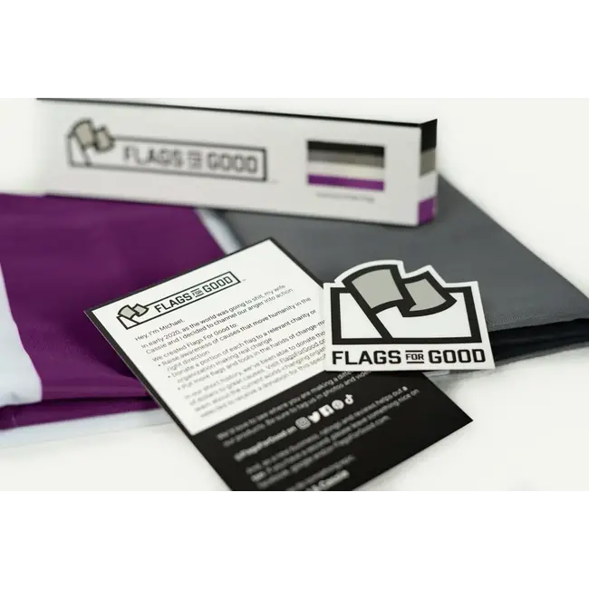 Asexual (Ace) Pride Flag - Ziya Blue