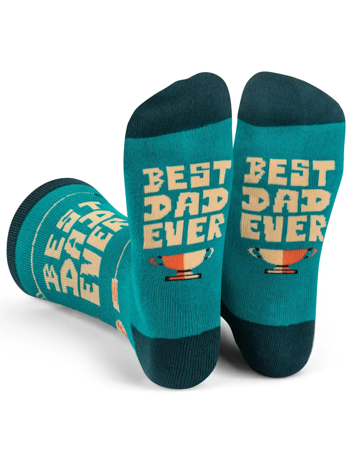 Best Dad Ever Socks - Ziya Blue