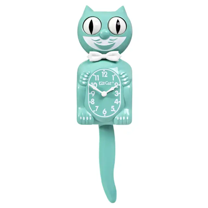 Classic Kit Kat Clock - Ziya Blue