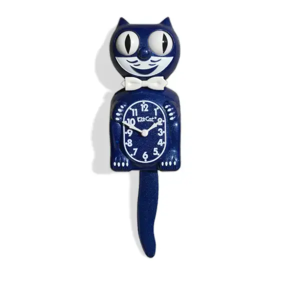 Classic Kit Kat Clock - Ziya Blue