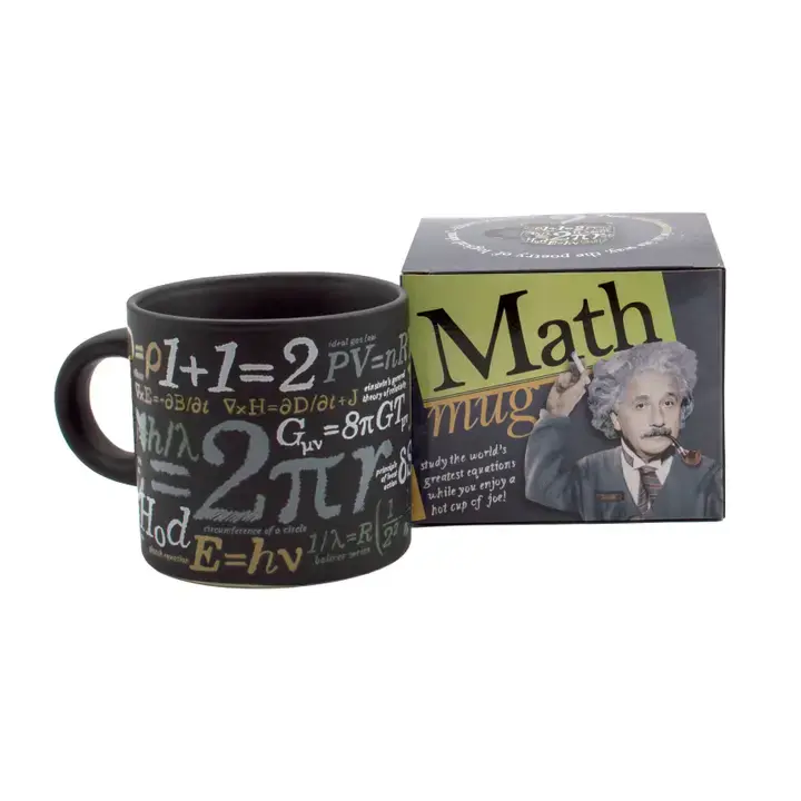 Math Formulas Coffee Mug - Ziya Blue