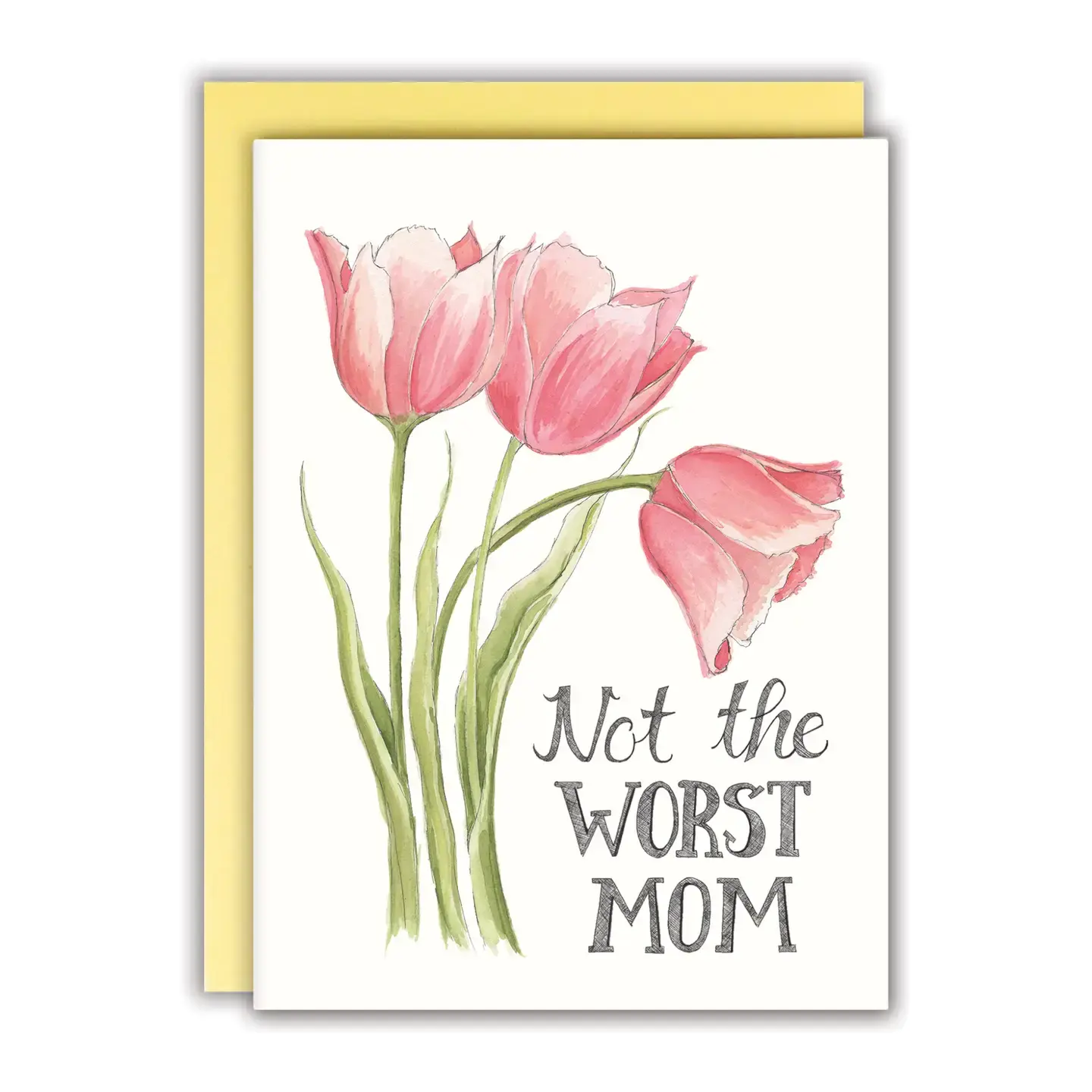 Not the Worst Mom Card - Ziya Blue