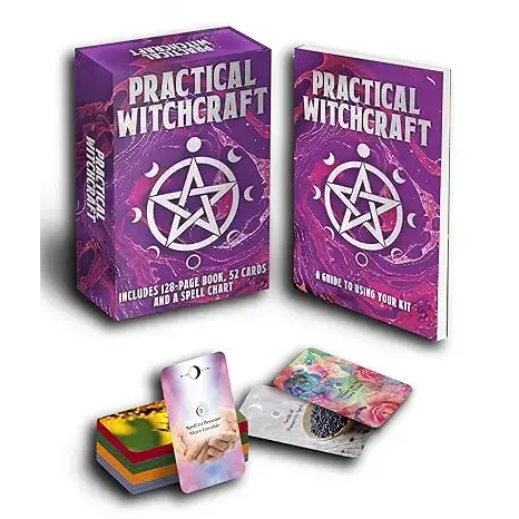 Practical Witchcraft Box Kit 50 Cards - Ziya Blue