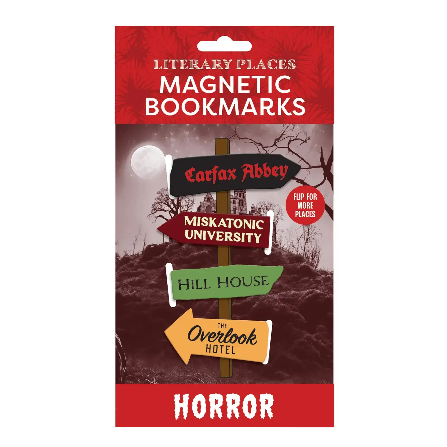 Horror Magnetic Bookmark Set - Ziya Blue