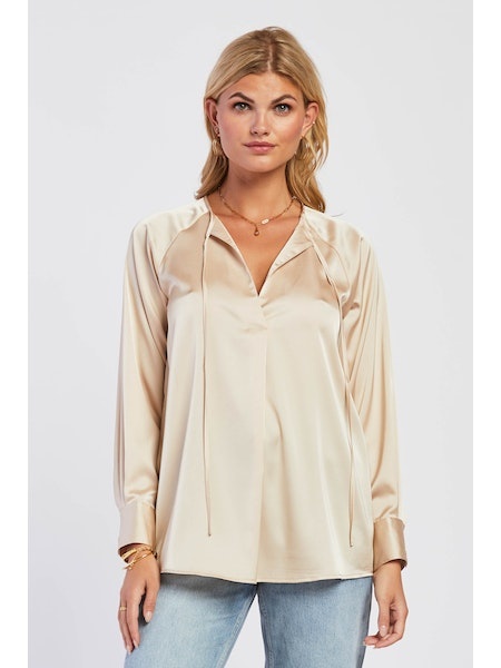 River Long Sleeve Cuff Top - Lola's on 3rd