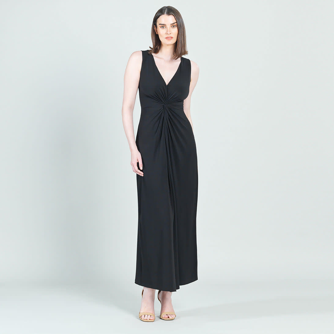 Center Slit Maxi Dress - Lola's on 3rd