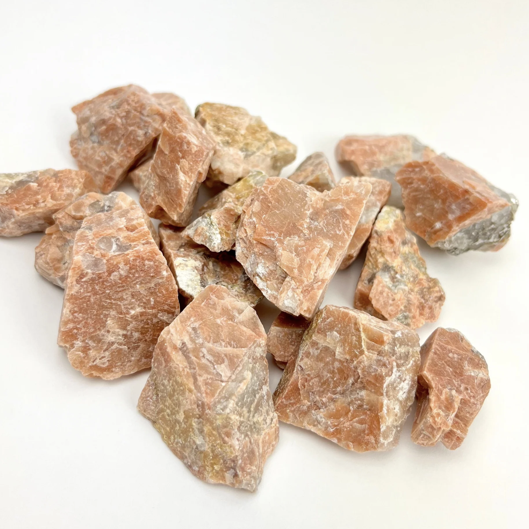 Peach/Red Moonstone | Rough | 35-45 mm | India - Desert Rose