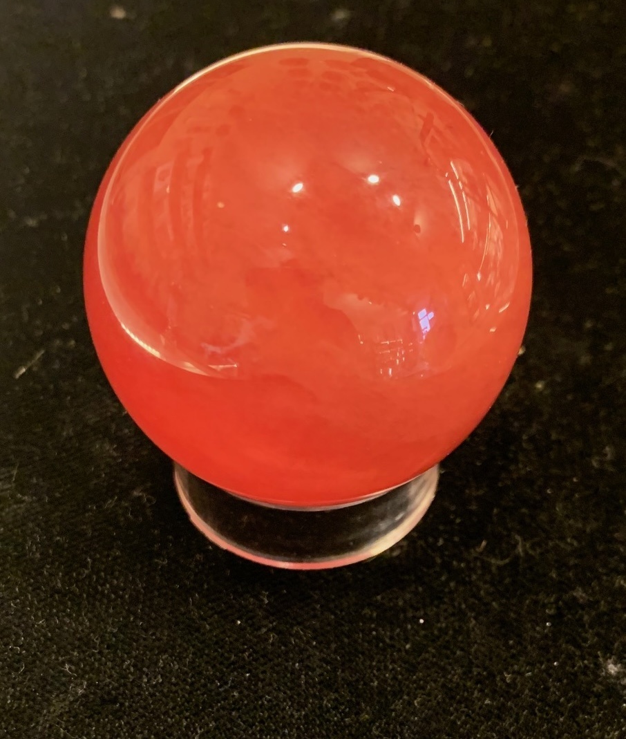 Red Cherry Quartz | Sphere | 45-60mm - Desert Rose