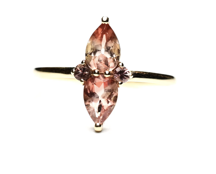 500 Miles Ring · 14K Gold · 7 - Desert Rose